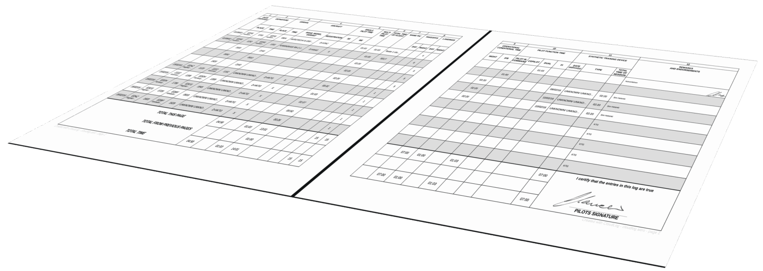 CloudLog Digital EASA FAA Pilot Logbook – Deutsch - cloudlog.aero EASA ...